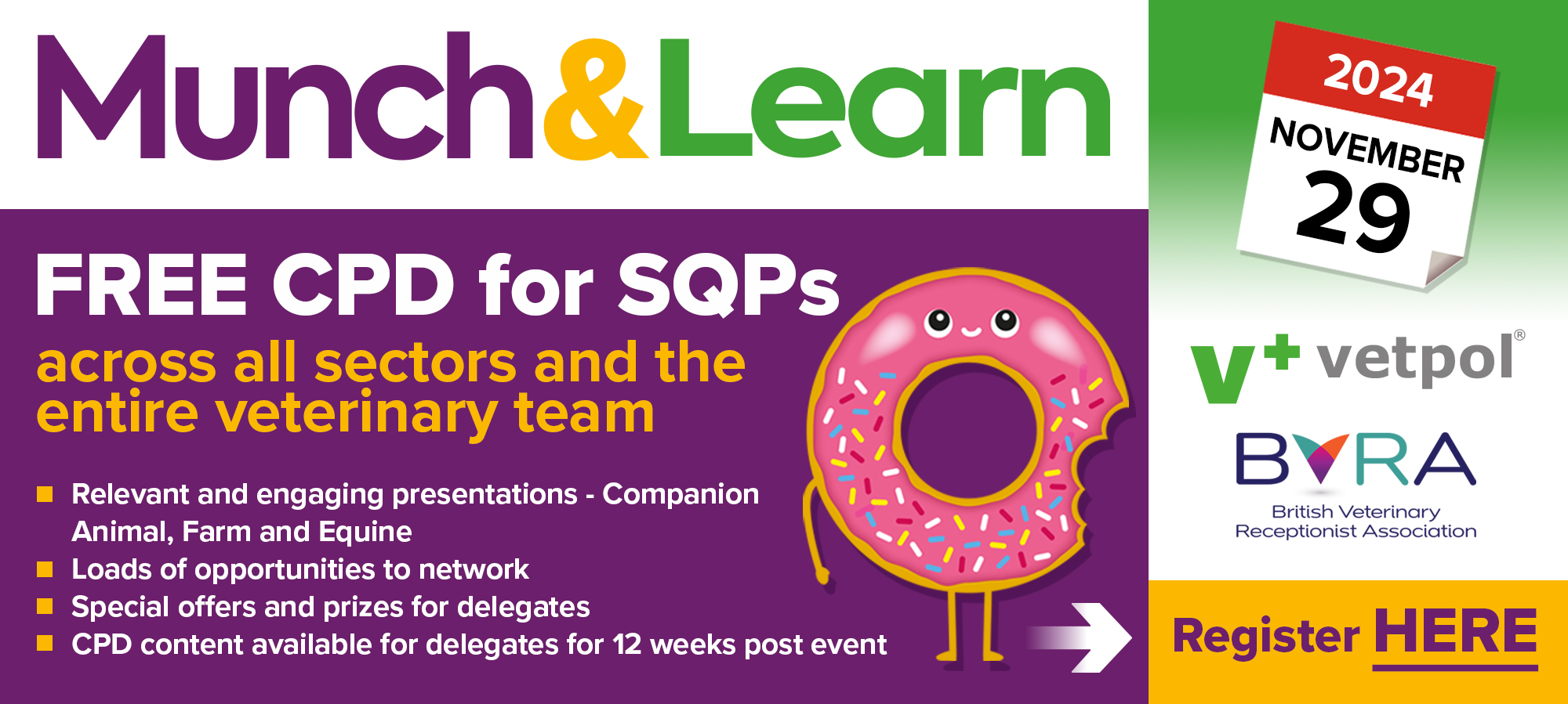 Munch & Learn: Bitesize CPD - Vetpol